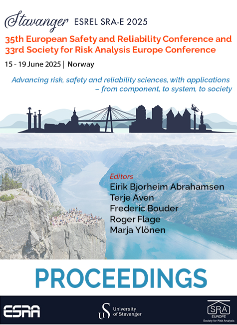 Proceedings – ESREL SRA-E 2025